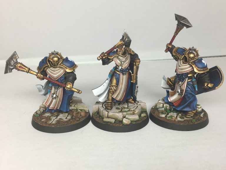 How to: Paint Stormcast Eternal Sequitors, Part 2 - The Brush and Boltgun