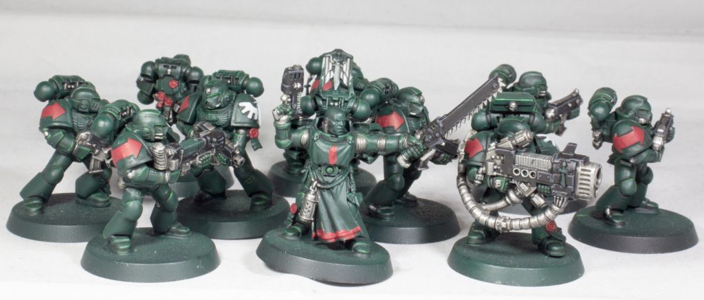 How To: Paint Dark Angels Tactical Squad (Red Symbols/Purity Seals ...