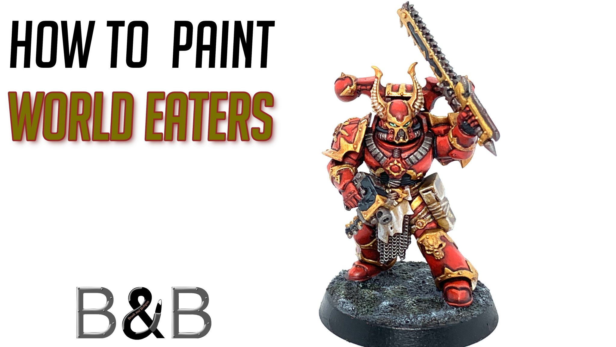 Video 'How to paint World Eaters' - The Brush and Boltgun