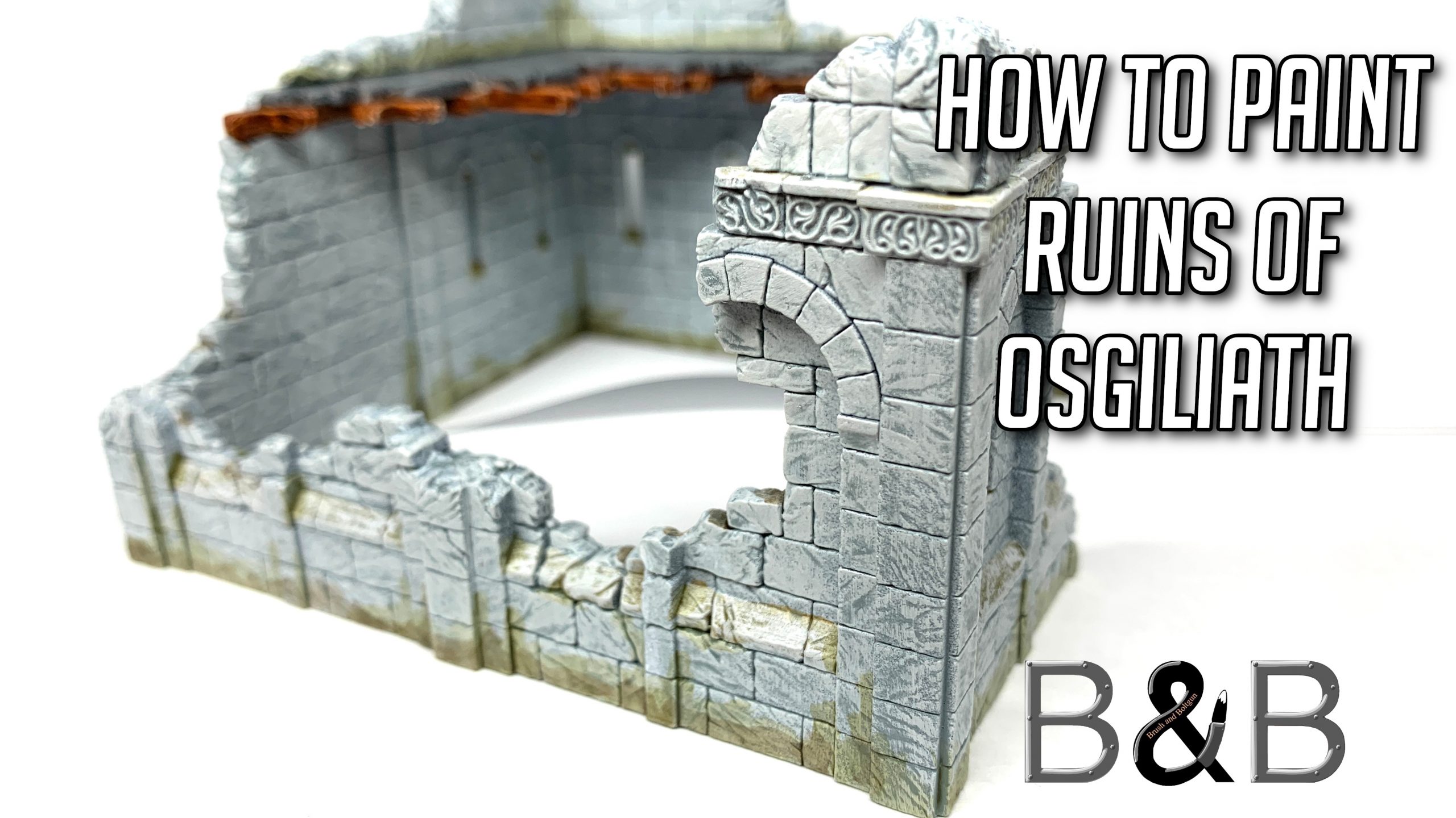Video 'How to paint Ruins of Osgiliath' - The Brush and Boltgun